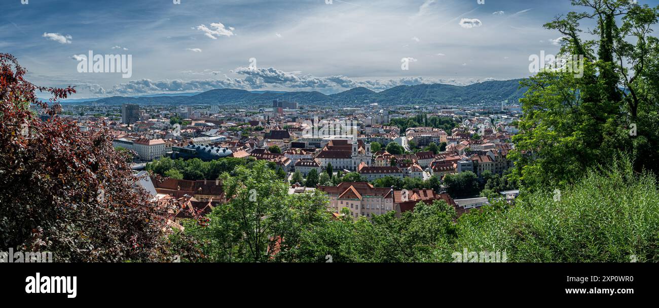 City skyline hall graz hi-res stock photography and images - Alamy