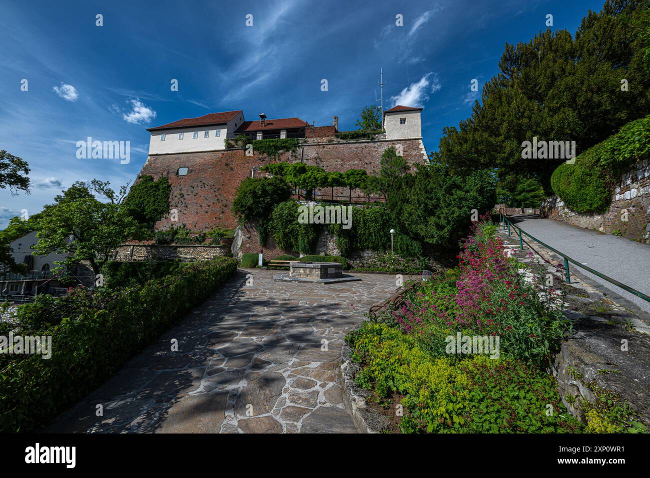 Fortress on the Schlossberg in Graz, Austria Stock Photo - Alamy