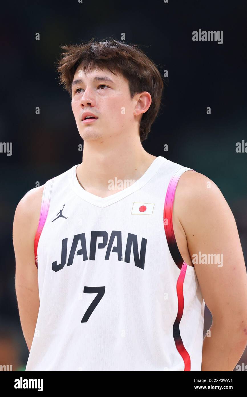 Villeneuve-d'Ascq, France. 2nd Aug, 2024. Kai Toews (JPN) Basketball : Men's Group Phase - Group ...