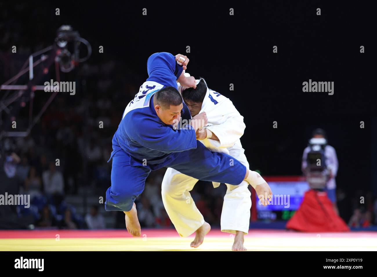 Paris, France. 2nd Aug, 2024. Tatsuru Saito (JPN) Judo : Men's 100kg ...