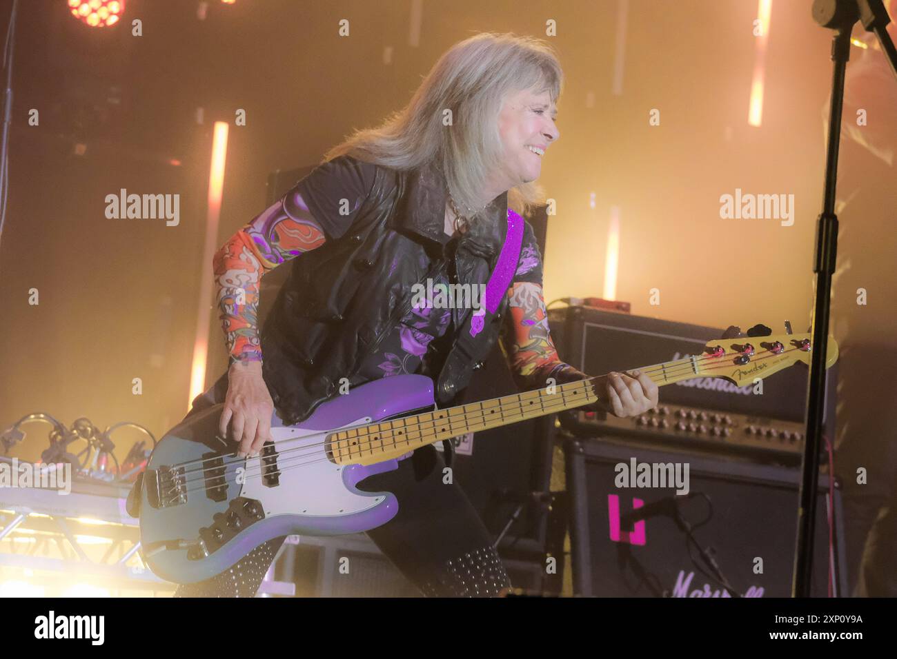 Wickham, UK. 02nd Aug, 2024. American singer, bass guitarist ...