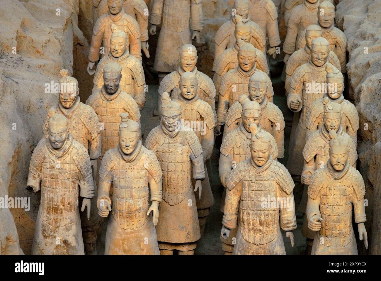 Terracotta Army is located in Xi'an, Shaanxi Province, China. The ...