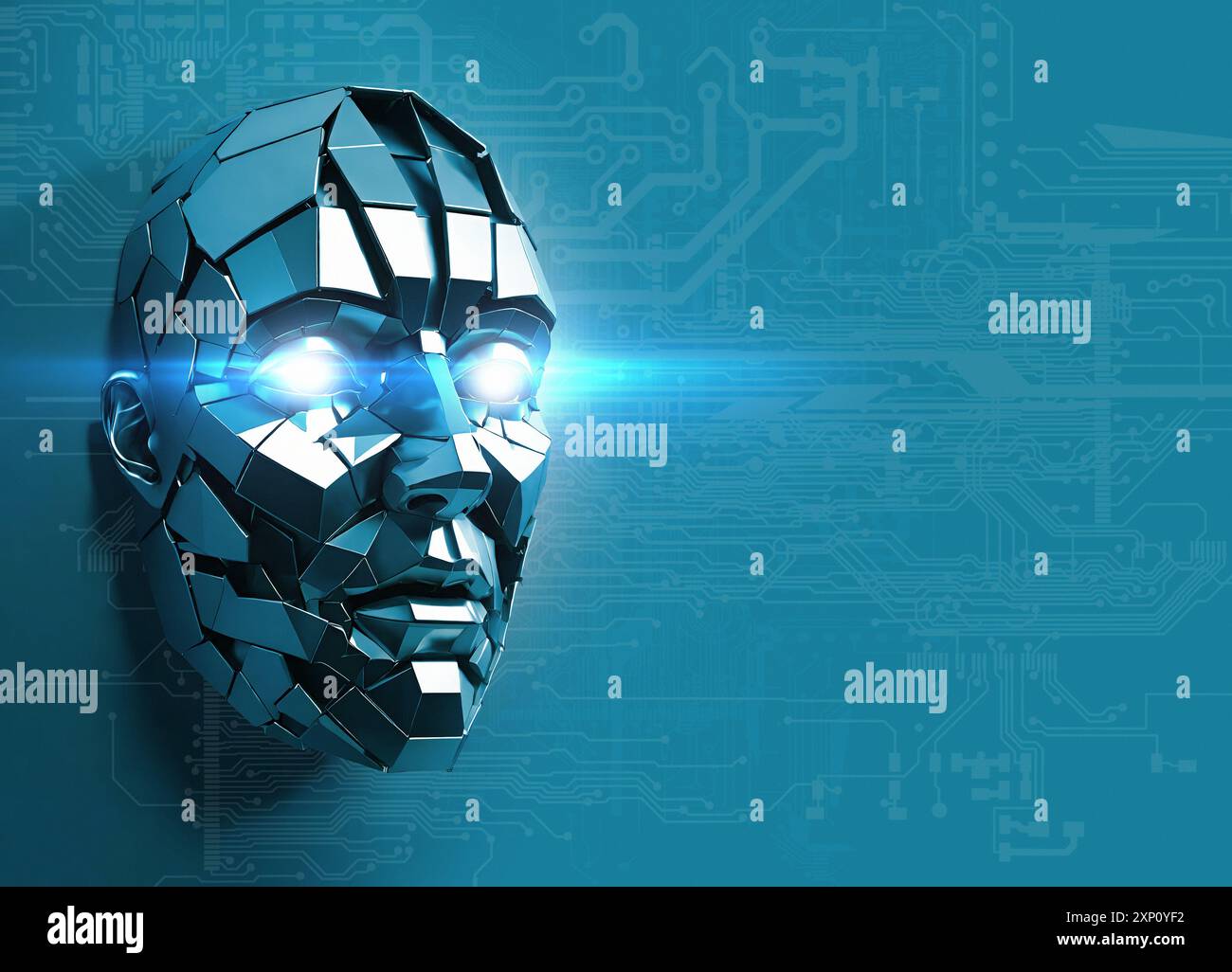 Artificial intelligence, conceptual illustration Stock Photo - Alamy