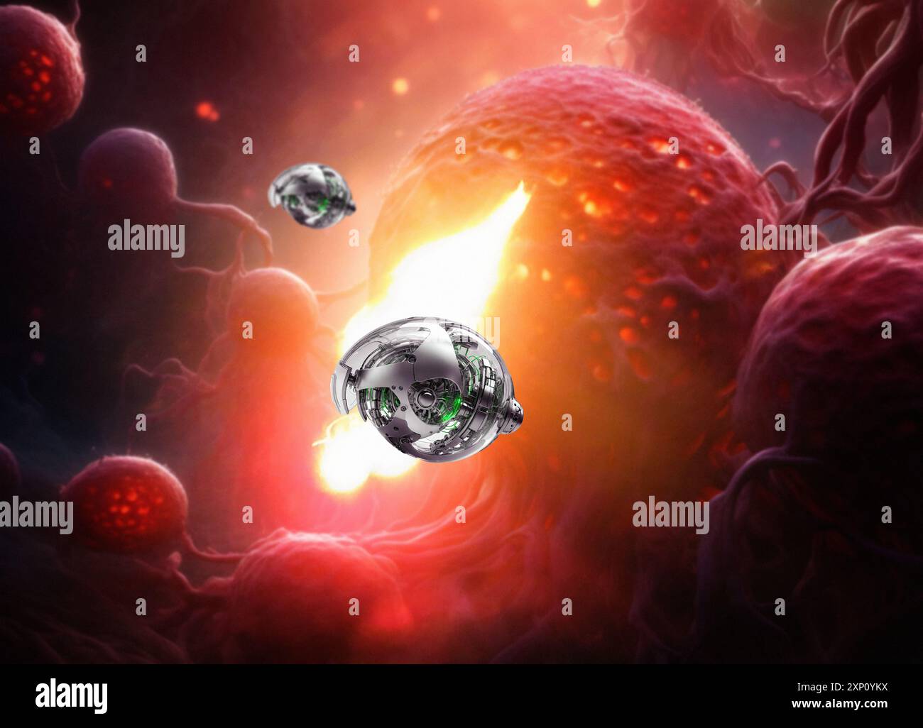 Nanorobots hi-res stock photography and images - Alamy