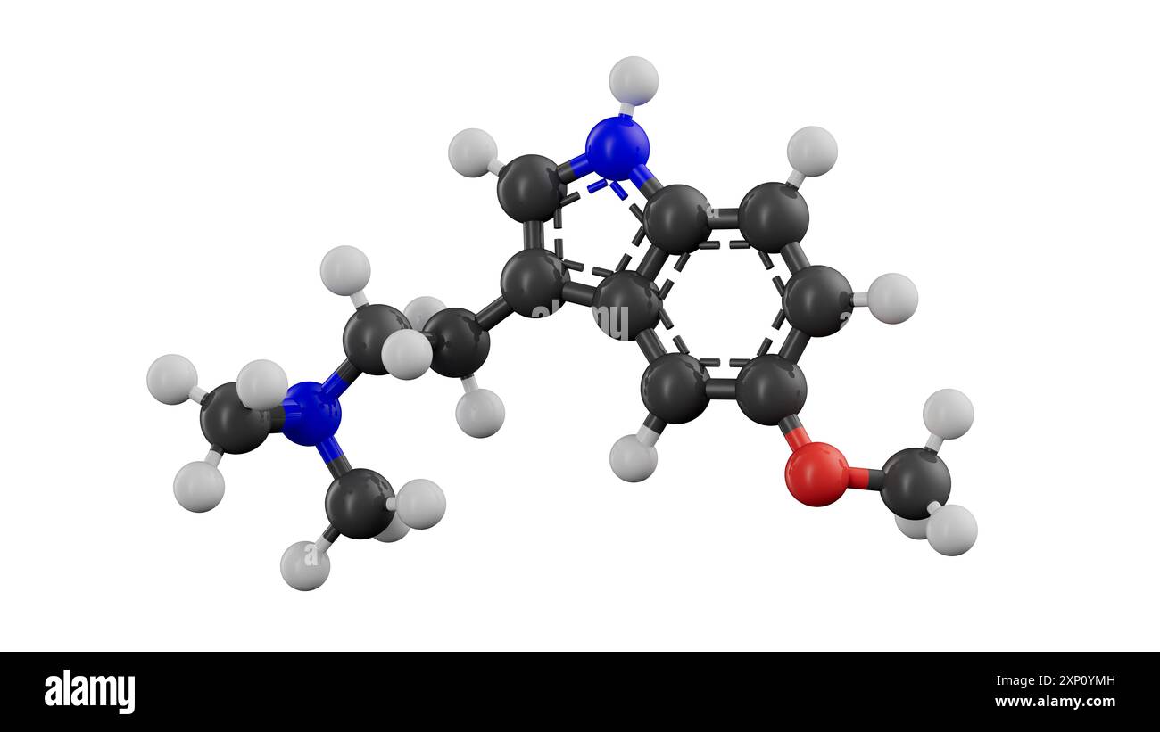 5 meo dmt molecular structure hi-res stock photography and images - Alamy