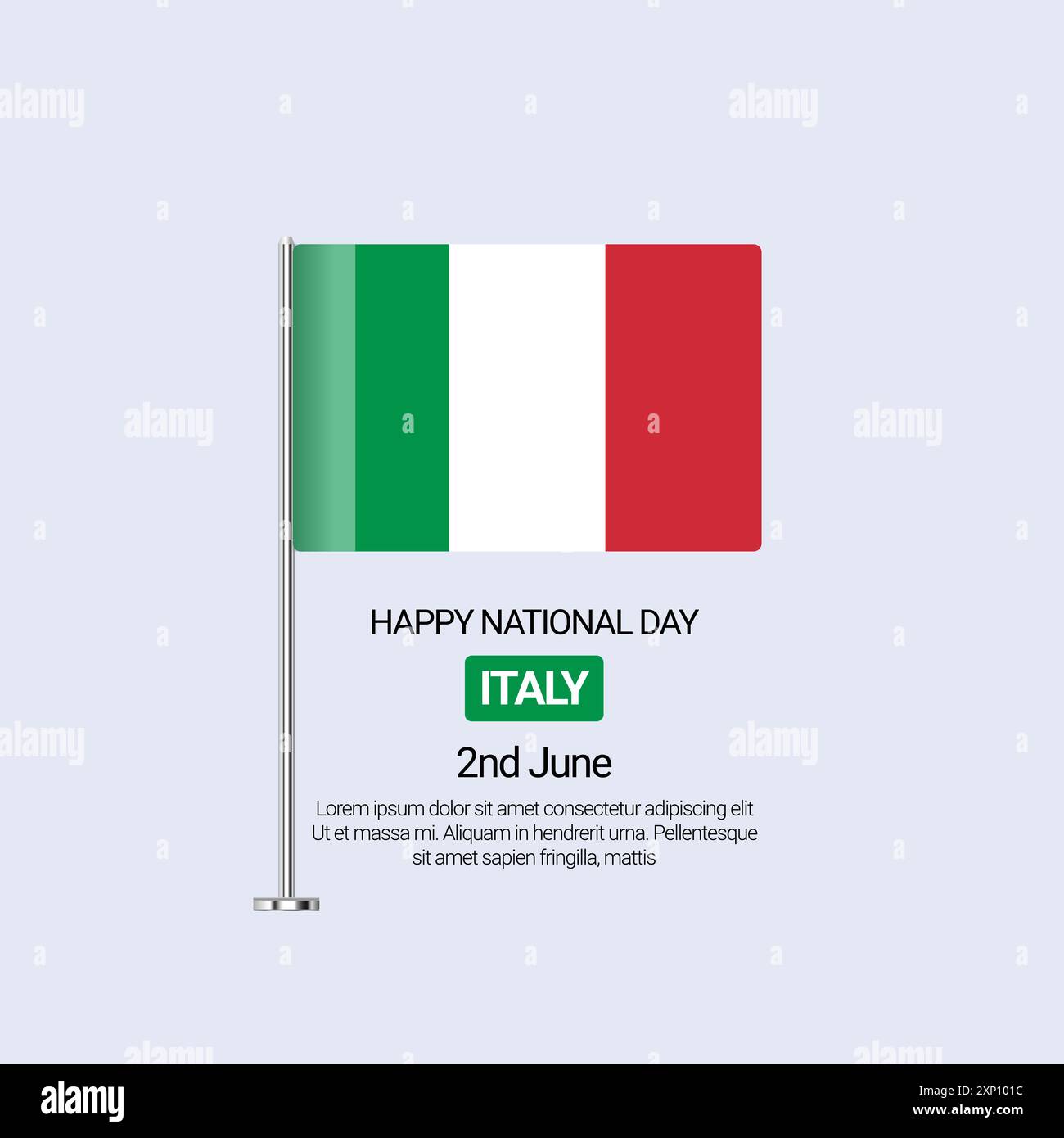 Royalty free italy flag vector hi-res stock photography and images - Alamy