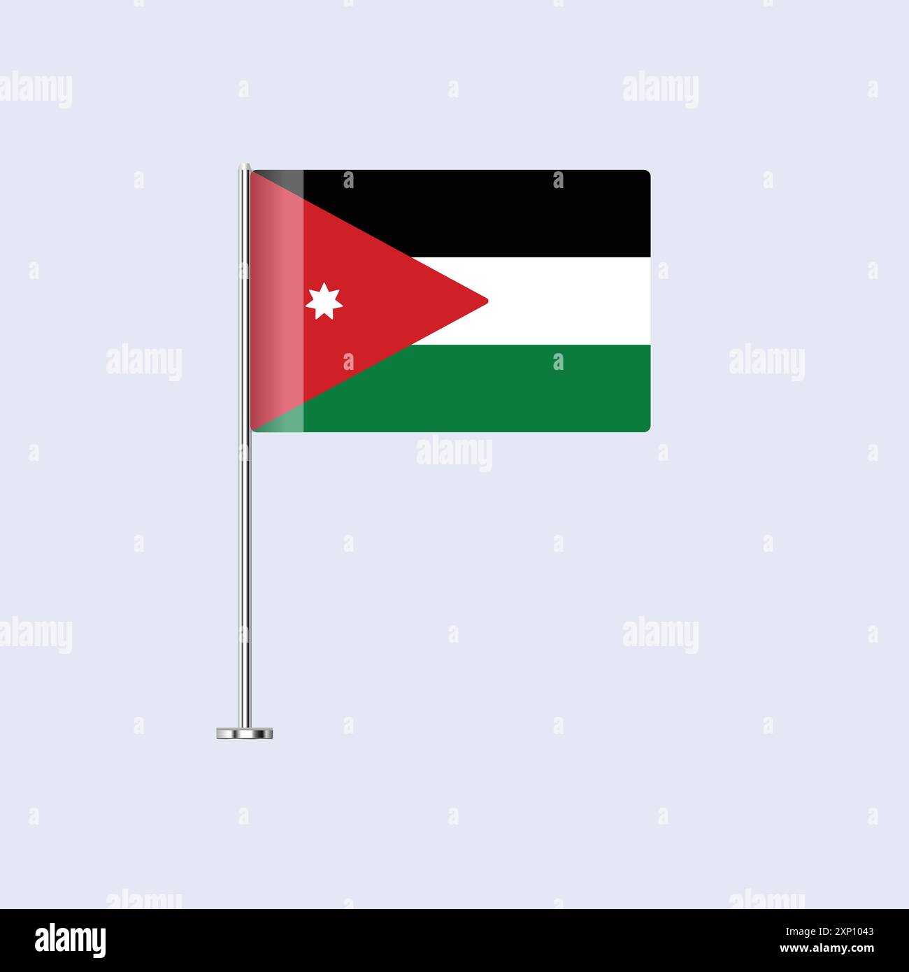 Printable Flag Of Jordan 890+ Vector Jordanian Flag Jordan Middle East