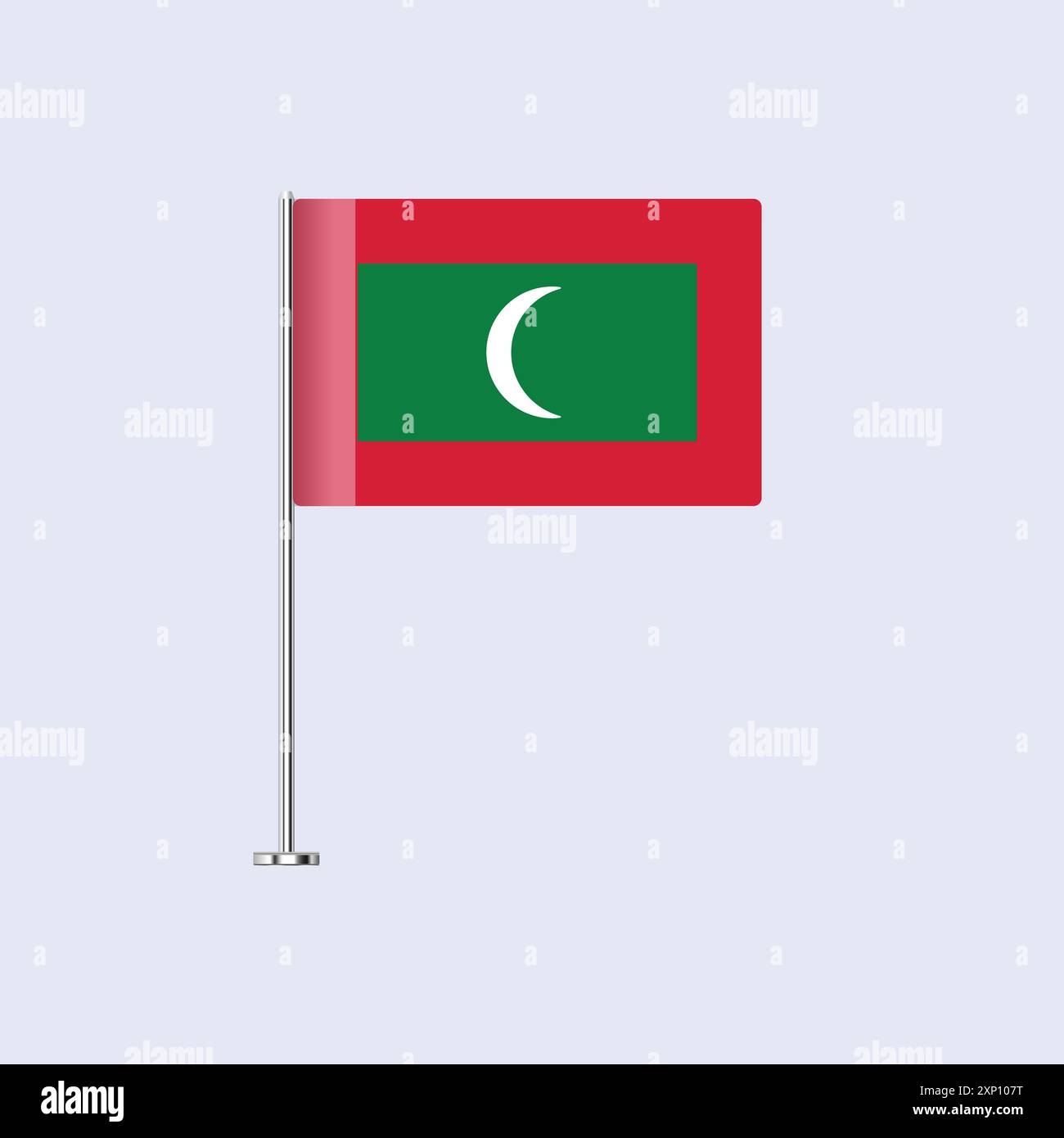 Printable maldives flag vector hi-res stock photography and images - Alamy