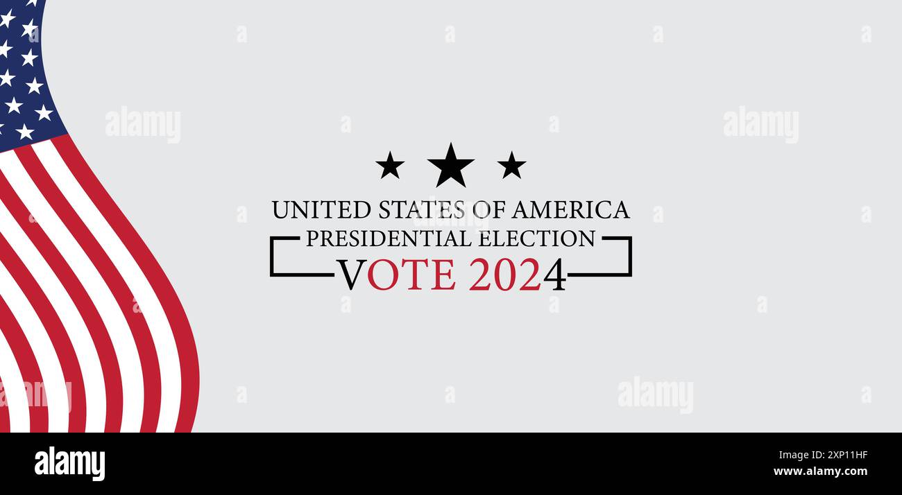 America Decides The High Stakes of the Presidential Election Stock ...
