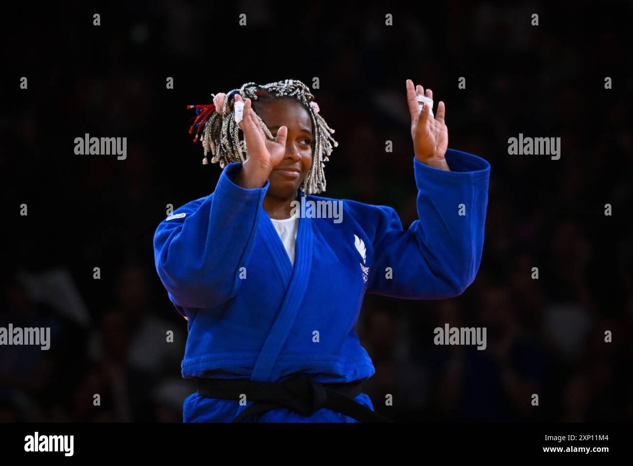 Romane Dicko (FRA ), Judo, Women +78 kg during the Olympic Games Paris ...