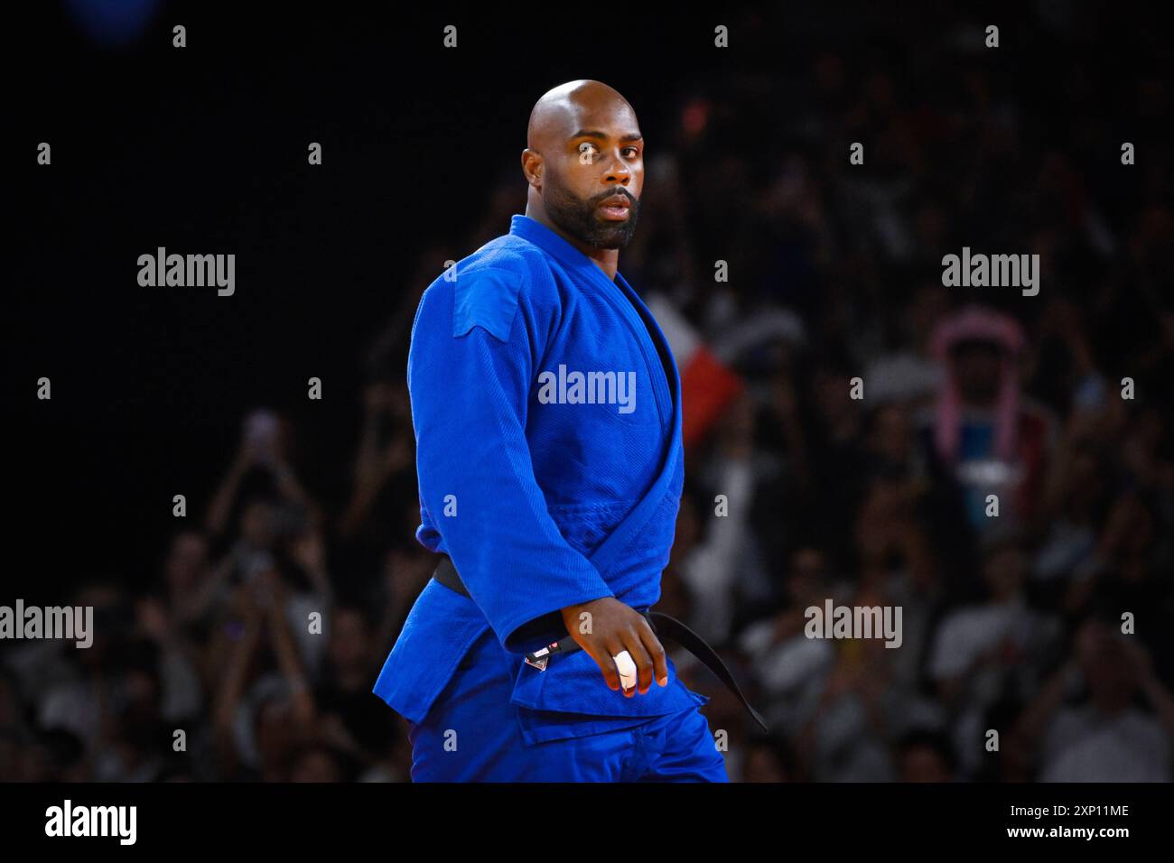 Teddy Riner ( FRA ) vs Kim Minjong ( KOR ), Judo, Men +100 kg Final ...