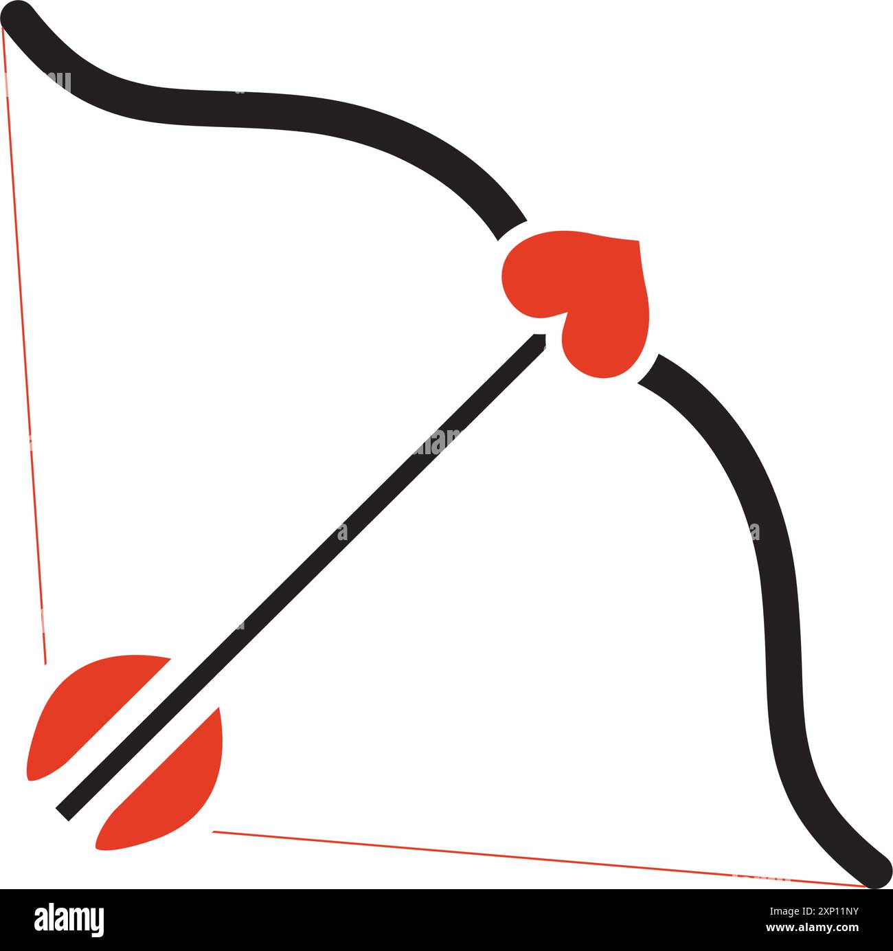 Cupid bow and arrow hi-res stock photography and images - Alamy