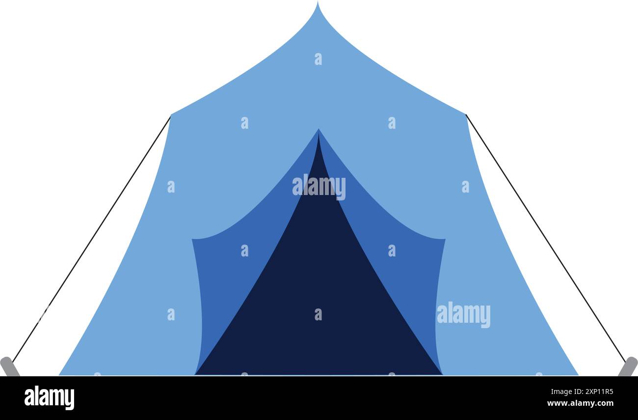 Tent cartoon vector. symbol. wallpaper. logo design Stock Vector Image ...