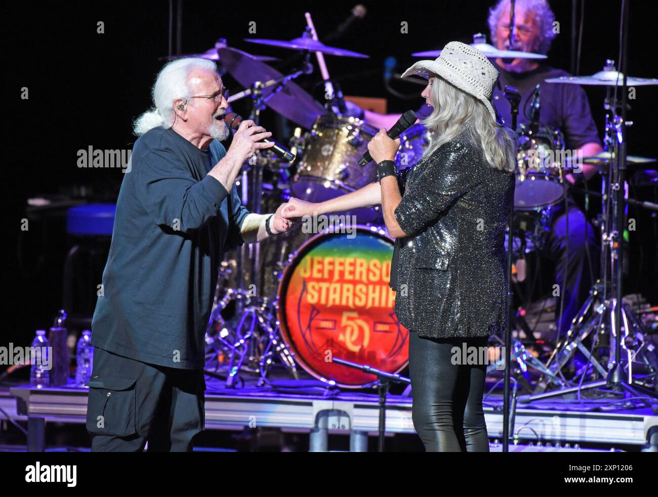 Sc. 02nd Aug, 2024. Jefferson Starship, David Freiberg, Cathy ...