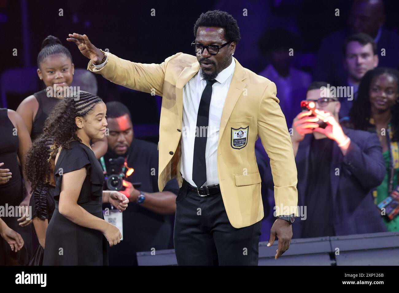 Canton, United States. 02nd Aug, 2024. 2024 Pro Football Hall of Fame ...