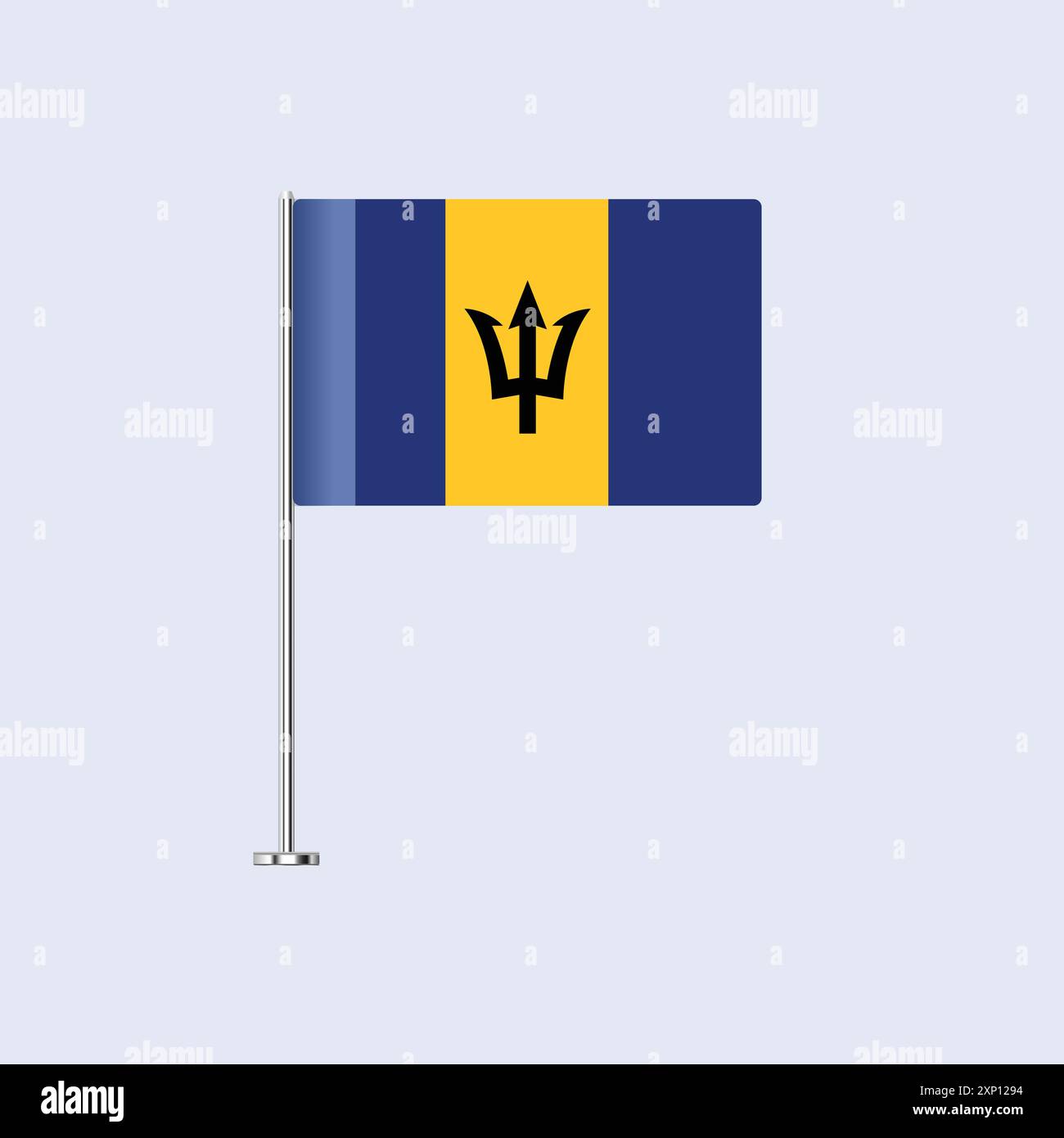 Printable barbados flag vector hi-res stock photography and images - Alamy