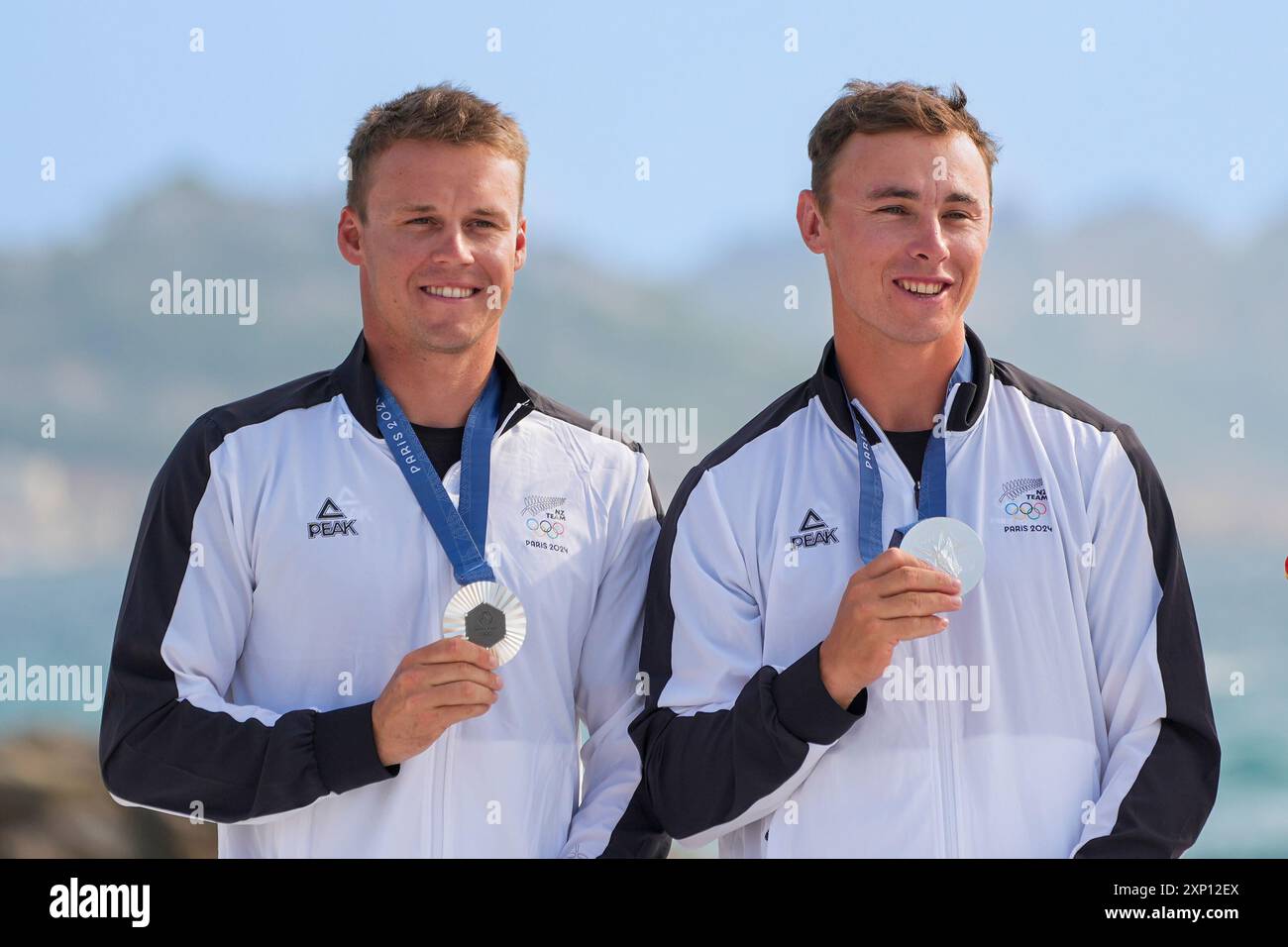 Marseille, France. 02nd Aug, 2024. Isaac McHardie, William Mckenzie ...