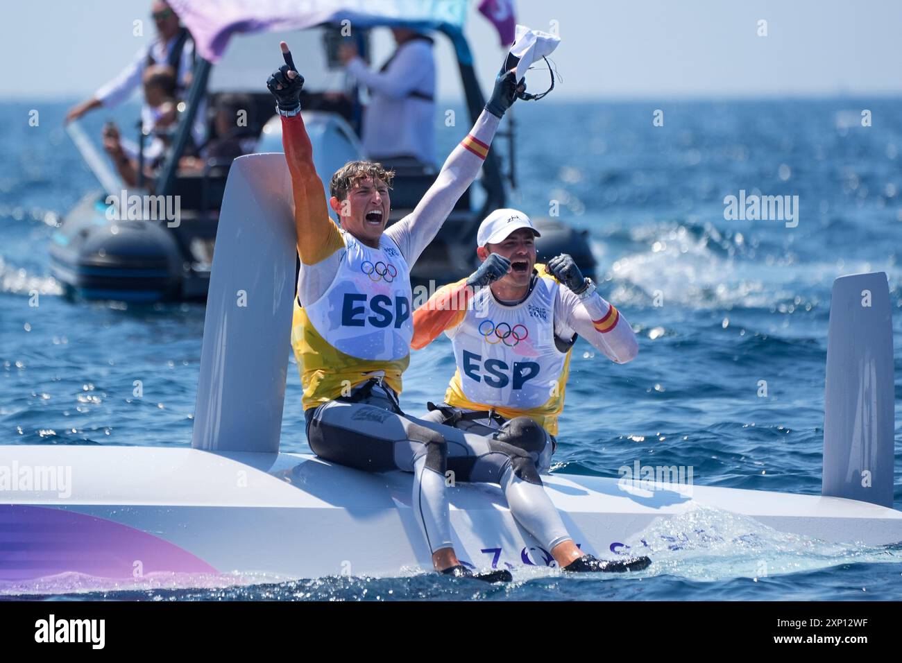 Diego Botin Le Chever and Florian Trittel Paul (Spain) Gold medal ...