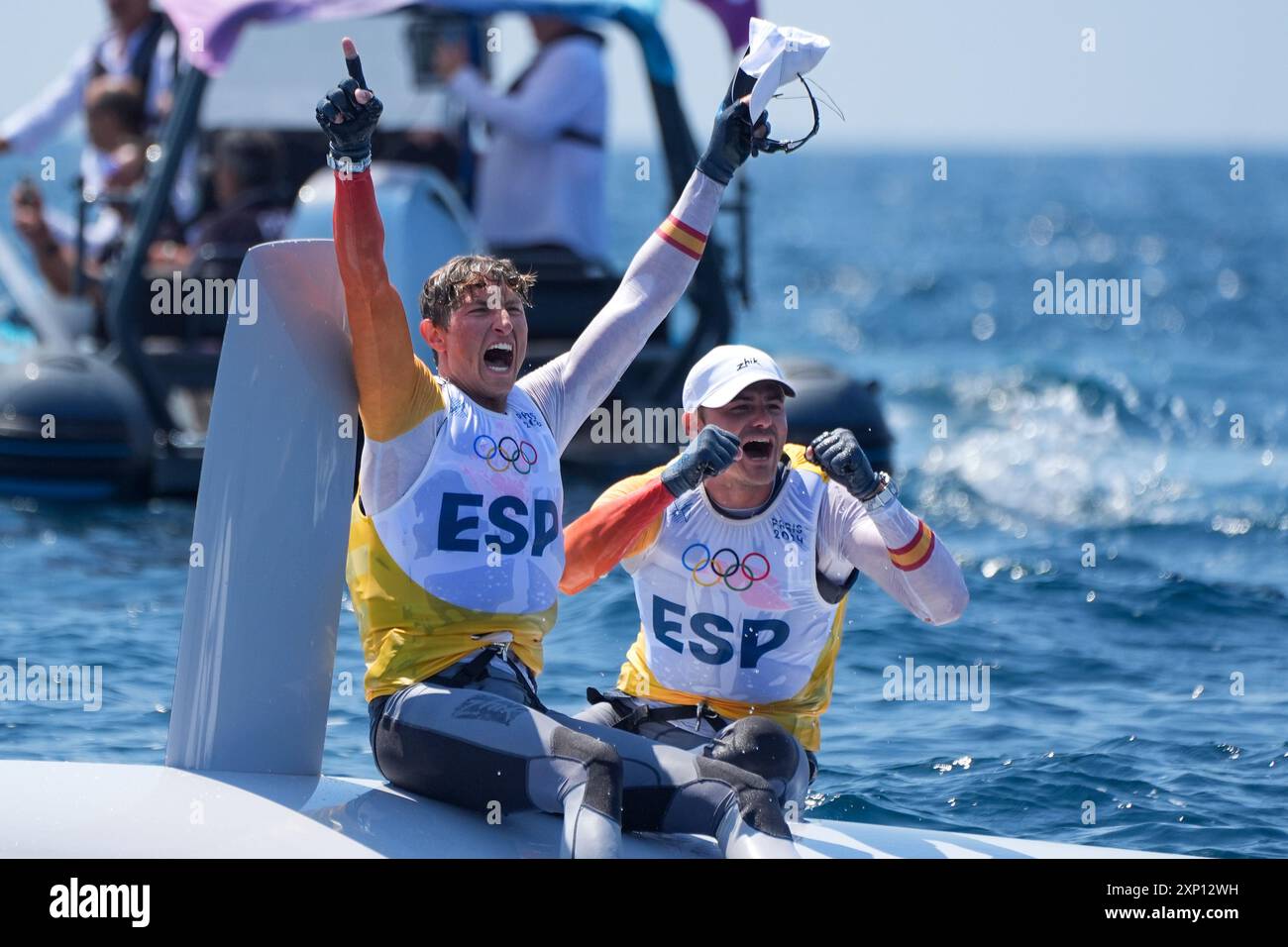 Diego Botin Le Chever and Florian Trittel Paul (Spain) Gold medal ...