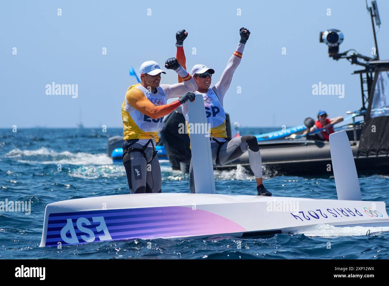 Diego Botin Le Chever and Florian Trittel Paul (Spain) Gold medal ...