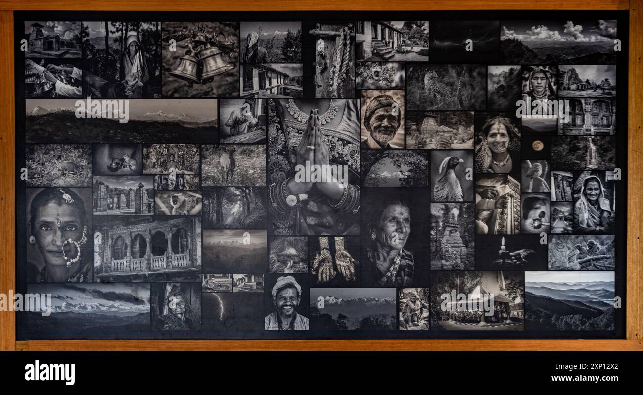 Aug2nd2024, Uttarakhand India. A collage of traditional Garhwali ...