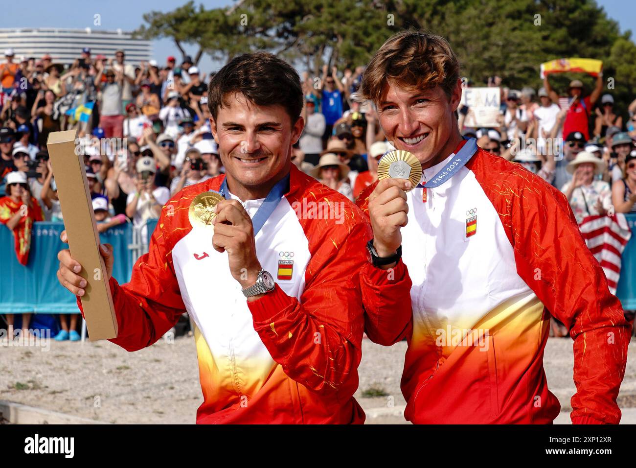 Diego Botin Le Chever and Florian Trittel Paul (Spain) Gold medal ...