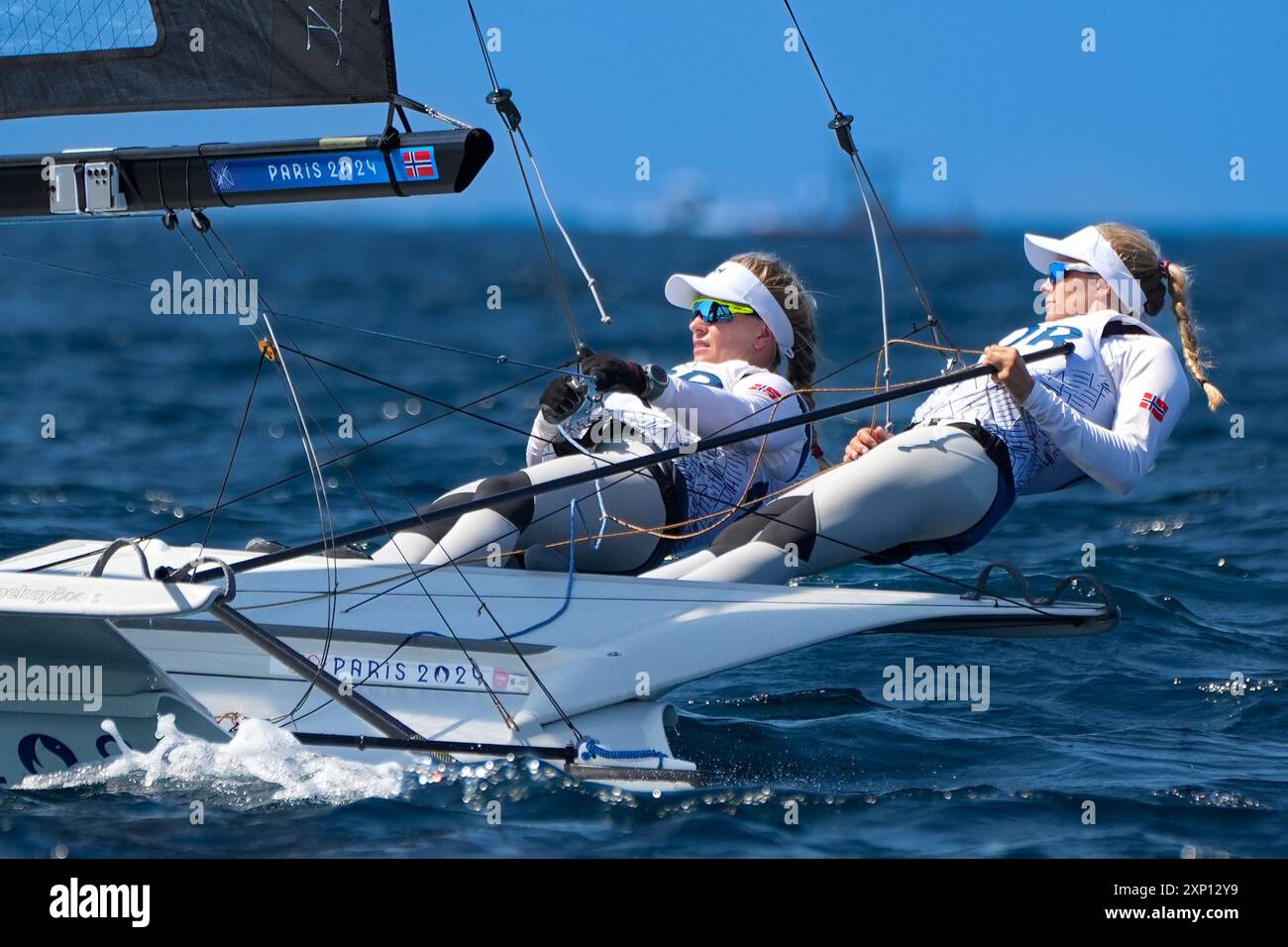 Helene Naess and Marie Roenningen (Norway), Sailing, Women's Skiff ...