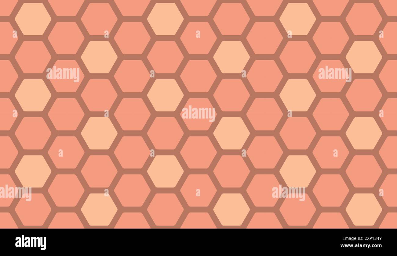 Seamless hexagon pattern hi-res stock photography and images - Alamy