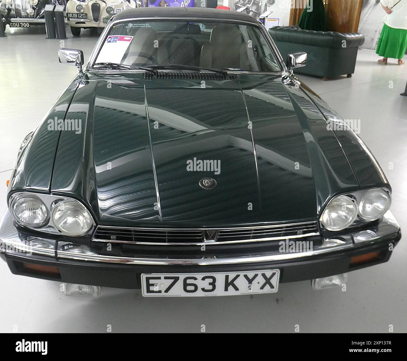 Diana Princess of Wales Jaguar car sports sporty green colour smart ...