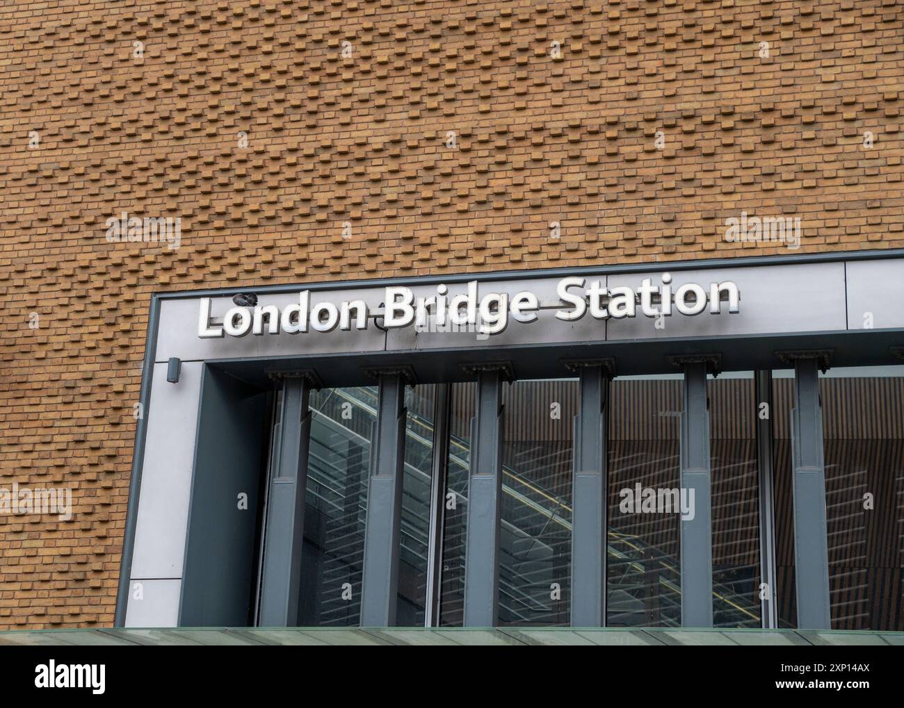 London Bridge Station building exterior. London. UK Stock Photo - Alamy
