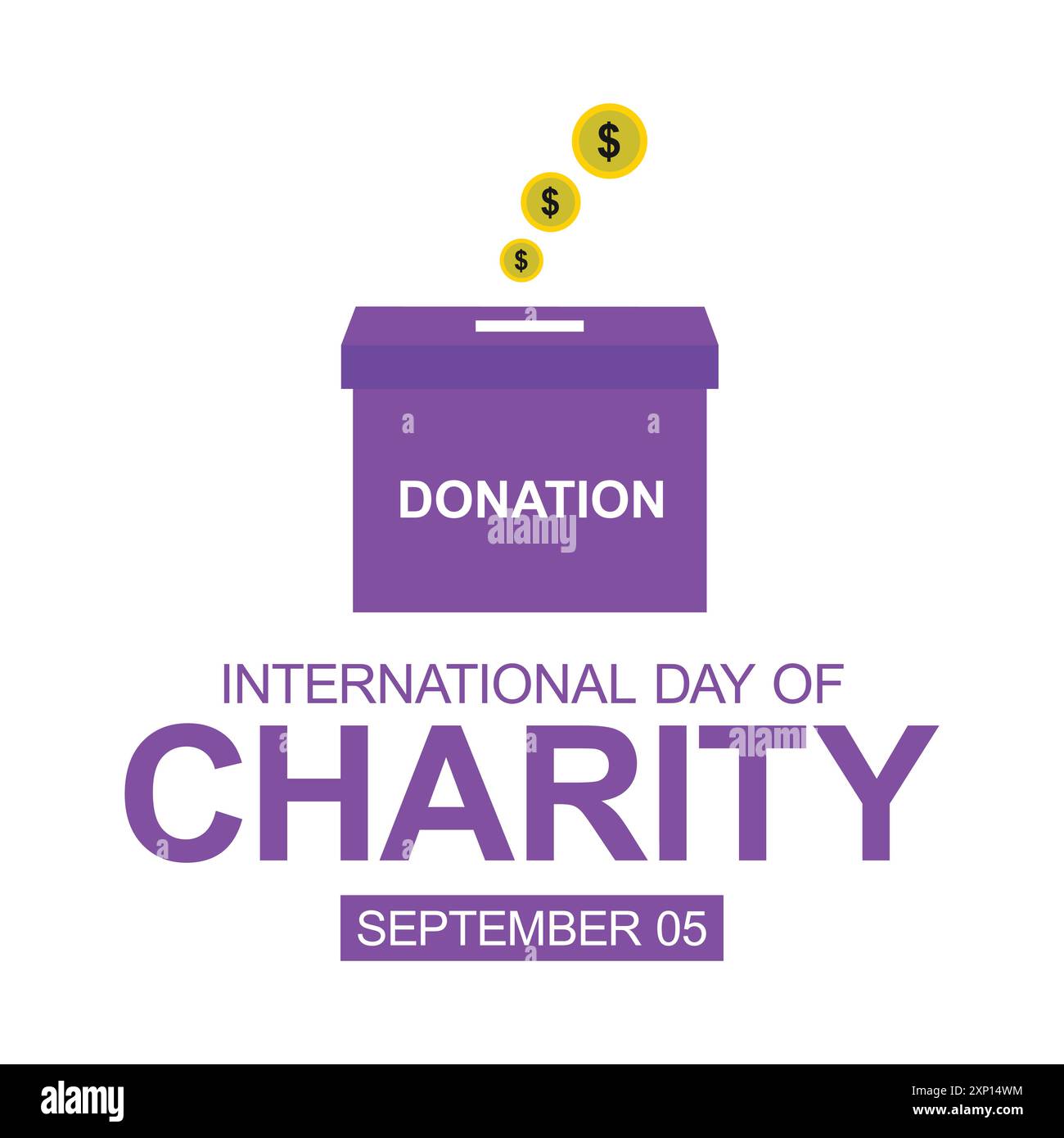 International day of charity. 5th September. Vector design or artwork ...