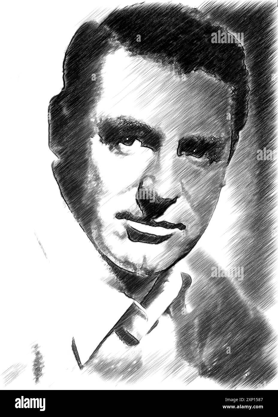 Famous people black background Black and White Stock Photos & Images ...