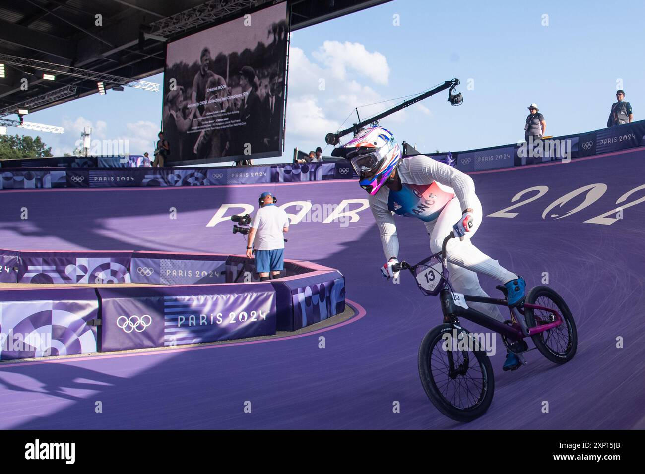 Axelle Etienne (FRA), Cycling BMX Racing, Women during the Olympic ...