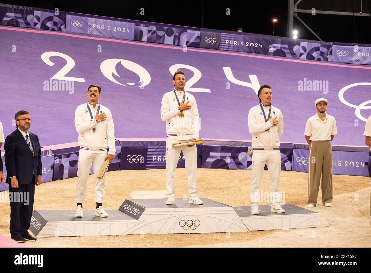 Sylvain Andre (FRA) Silver medal, Joris Daudet (FRA) Gold medal, Romain ... Sylvain Andre (FRA) Silver medal, Joris Daudet (FRA) Gold medal, Romain ...