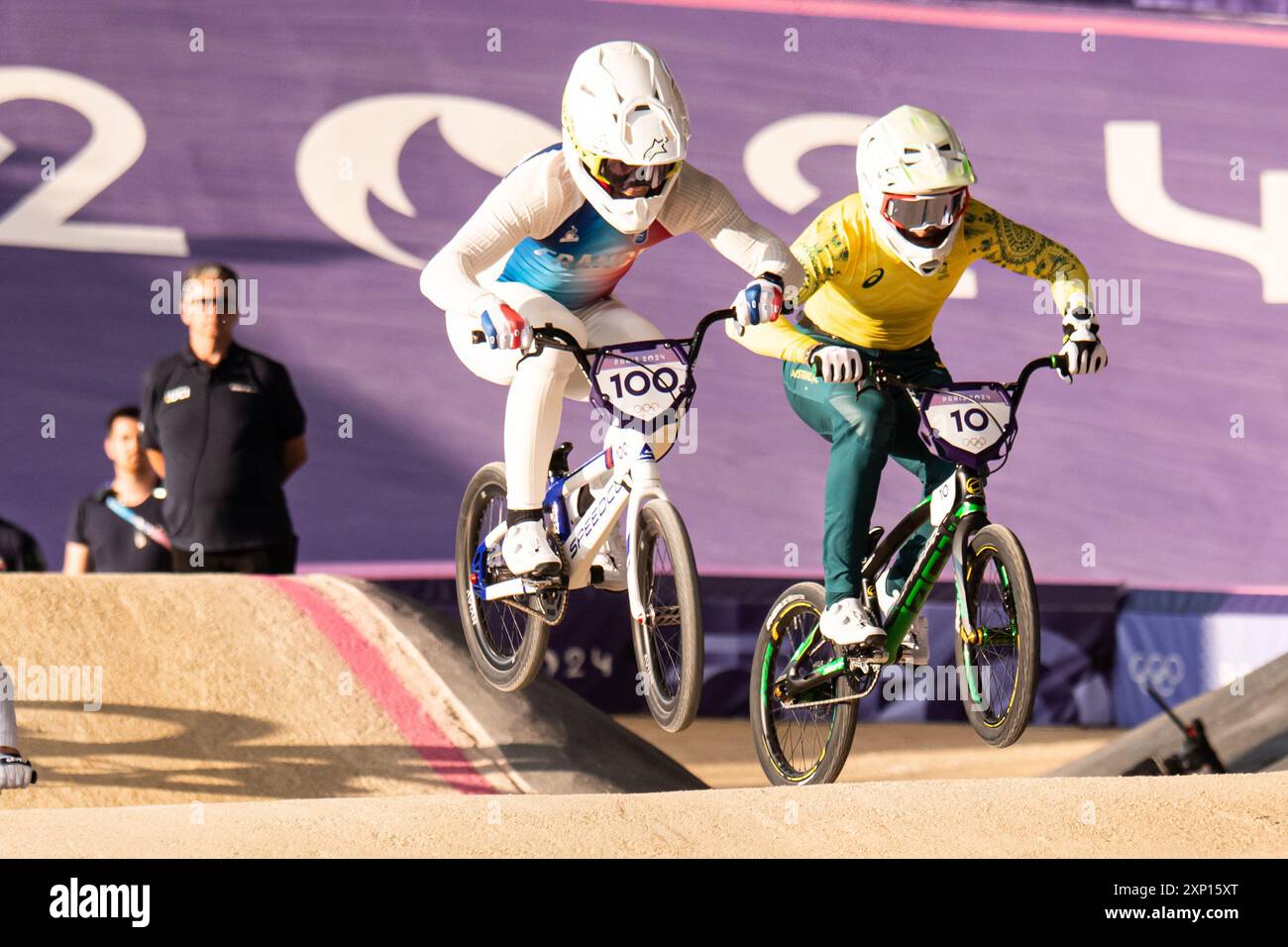Romain Mahieu (FRA), Cycling BMX Racing, Men during the Olympic Games ... Romain Mahieu (FRA), Cycling BMX Racing, Men during the Olympic Games ...