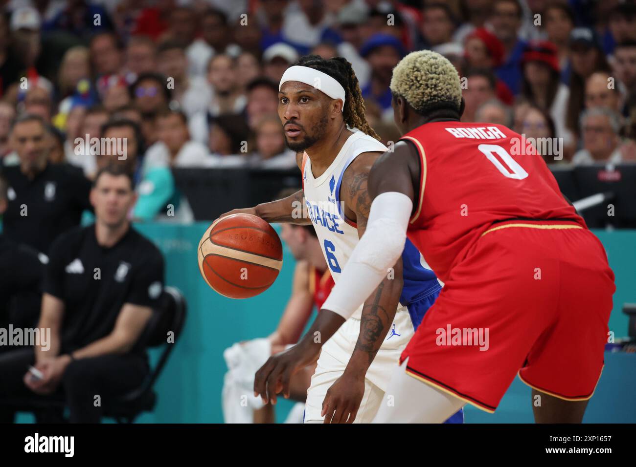Andrew Albicy of France, Basketball, Men's Group Phase - Group B ...
