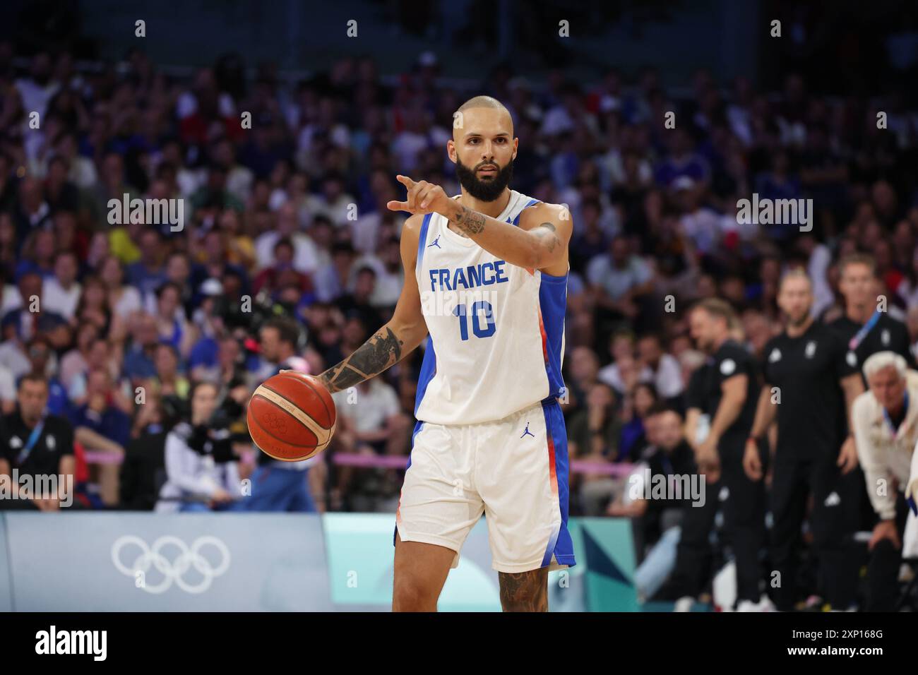 Evan Fournier of France, Basketball, Men's Group Phase - Group B ...