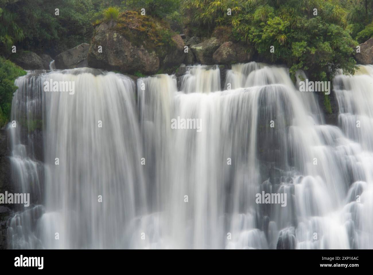 Marokopa Falls - New Zealand Stock Photo - Alamy