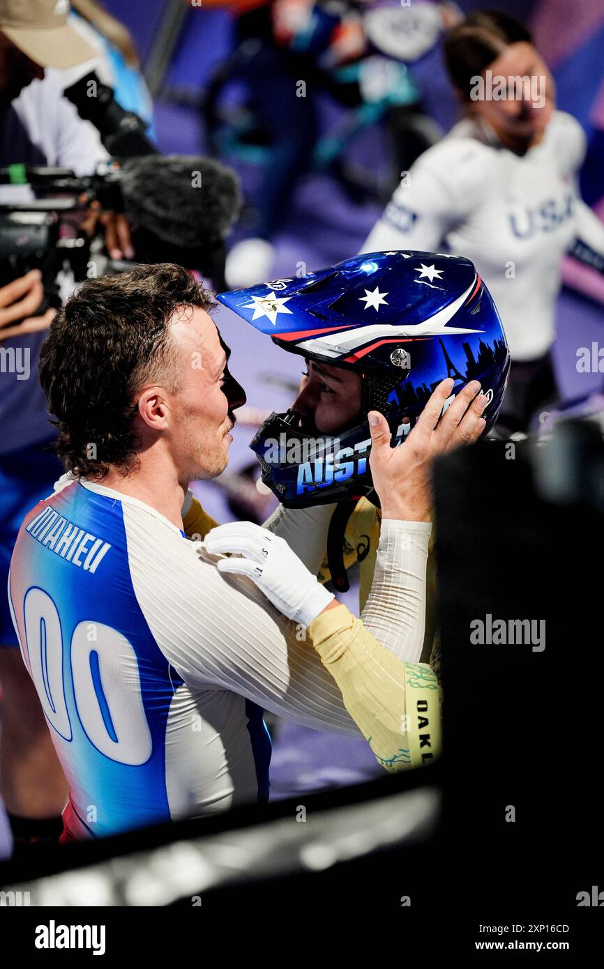 Saint Quentin En Yvelines, France. 02nd Aug, 2024. The Gold medalist ...