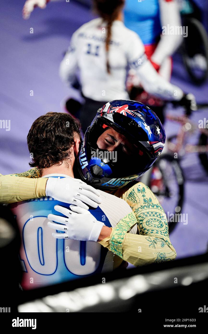 Saint Quentin En Yvelines, France. 02nd Aug, 2024. The Gold medalist ...