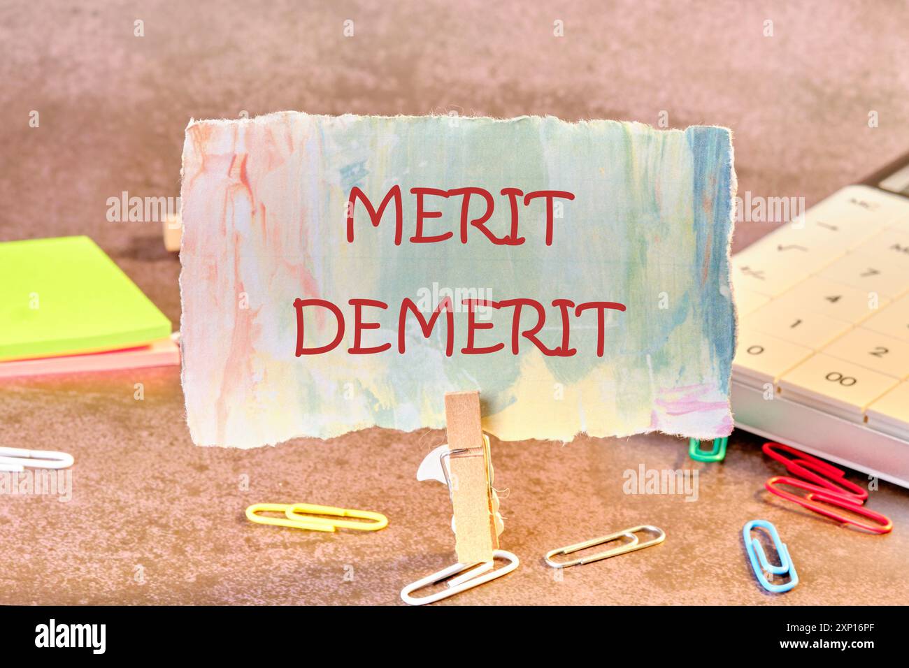 Merit, demerit and its retributions at the level of the individual ...
