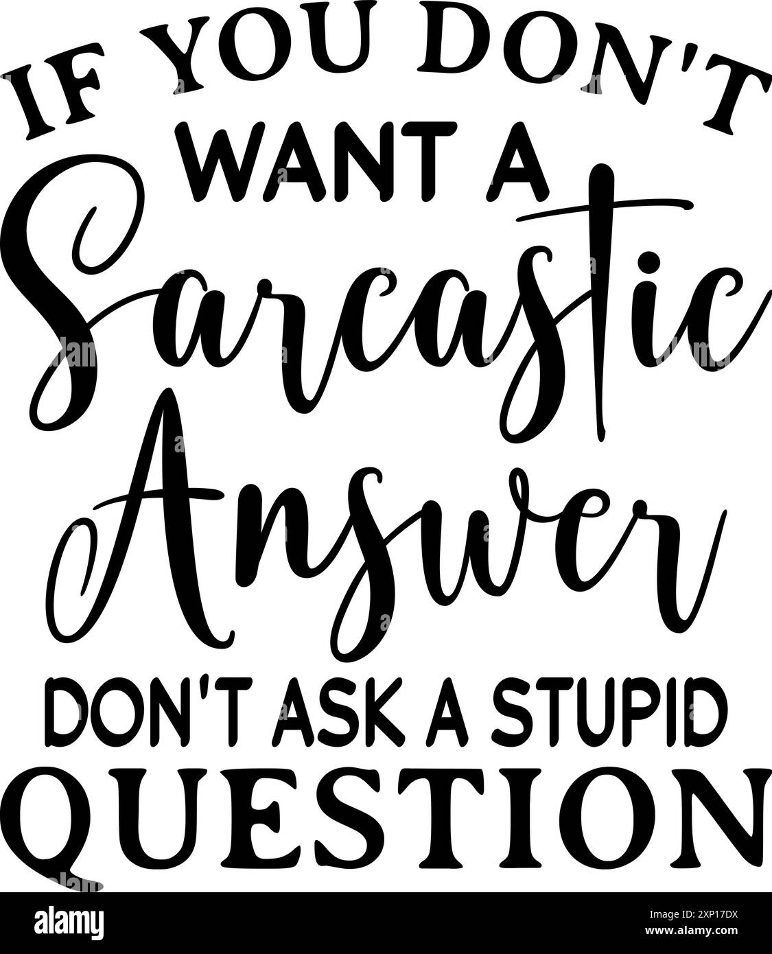 Sarcastic SVG Design T-Shirt Template Inspirational Quotes Lettering ...