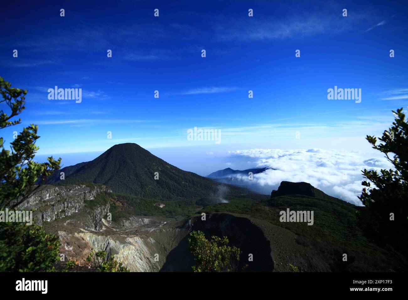 Gunung gede pangrango national park hi-res stock photography and images ...
