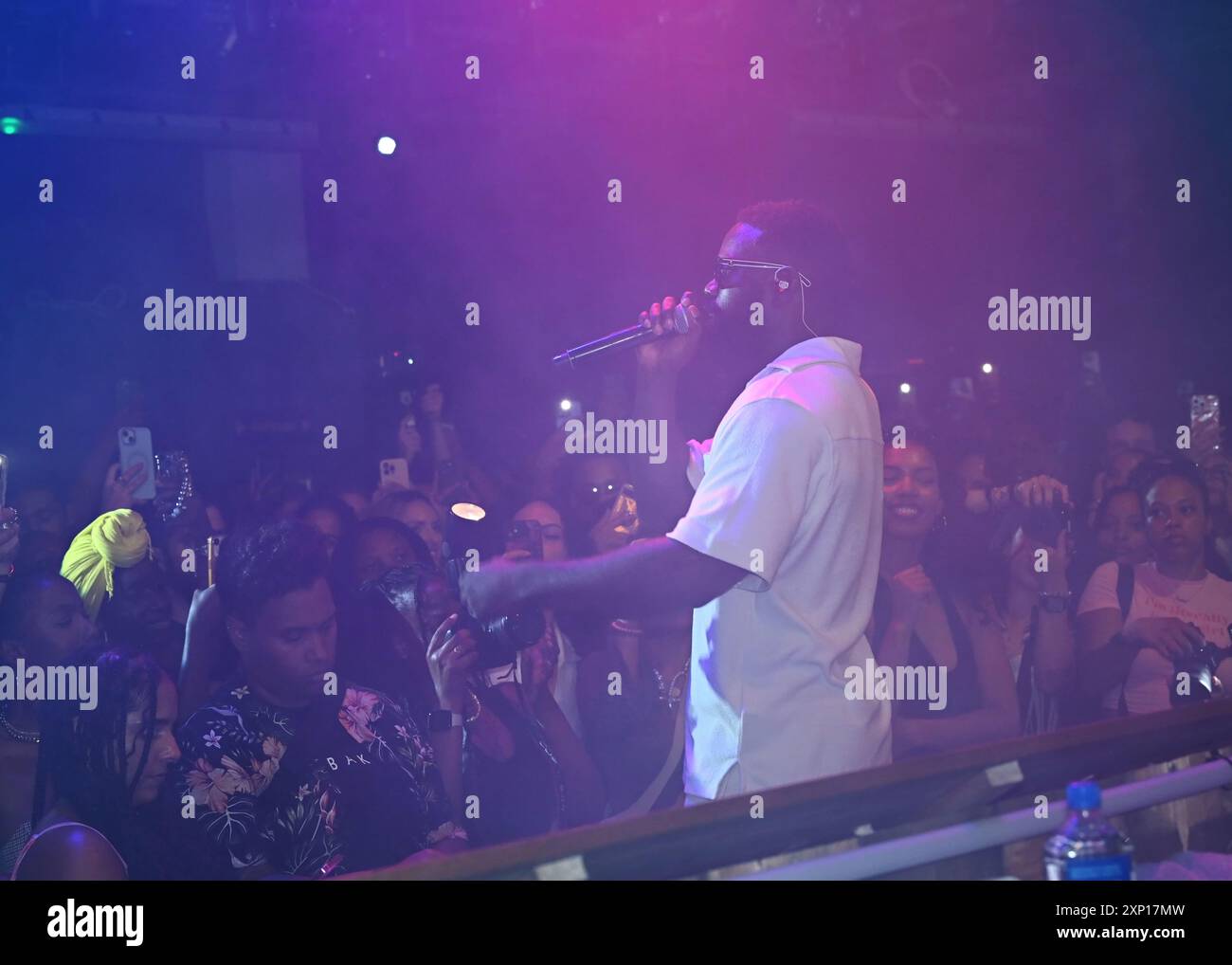 LONDON, UK. 2nd Aug, 2024. Ghetts performs at The Cloud X Festival 2024 ...