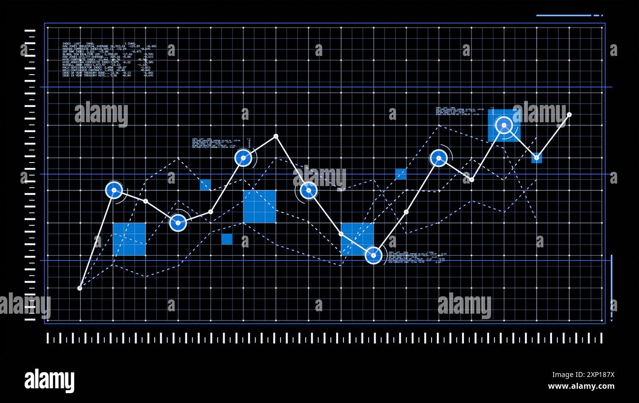 Stock market or forex trading graph in futuristic concept suitable for ...
