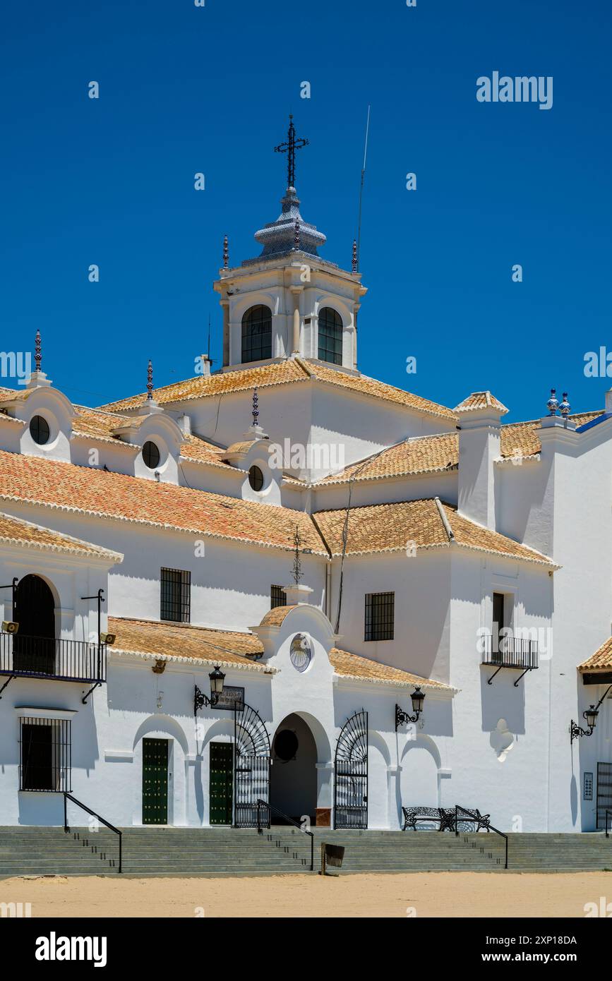 Ermita de la Virgen del Rocio, El Rocio, Huelva, Andalusia, Spain Stock ...