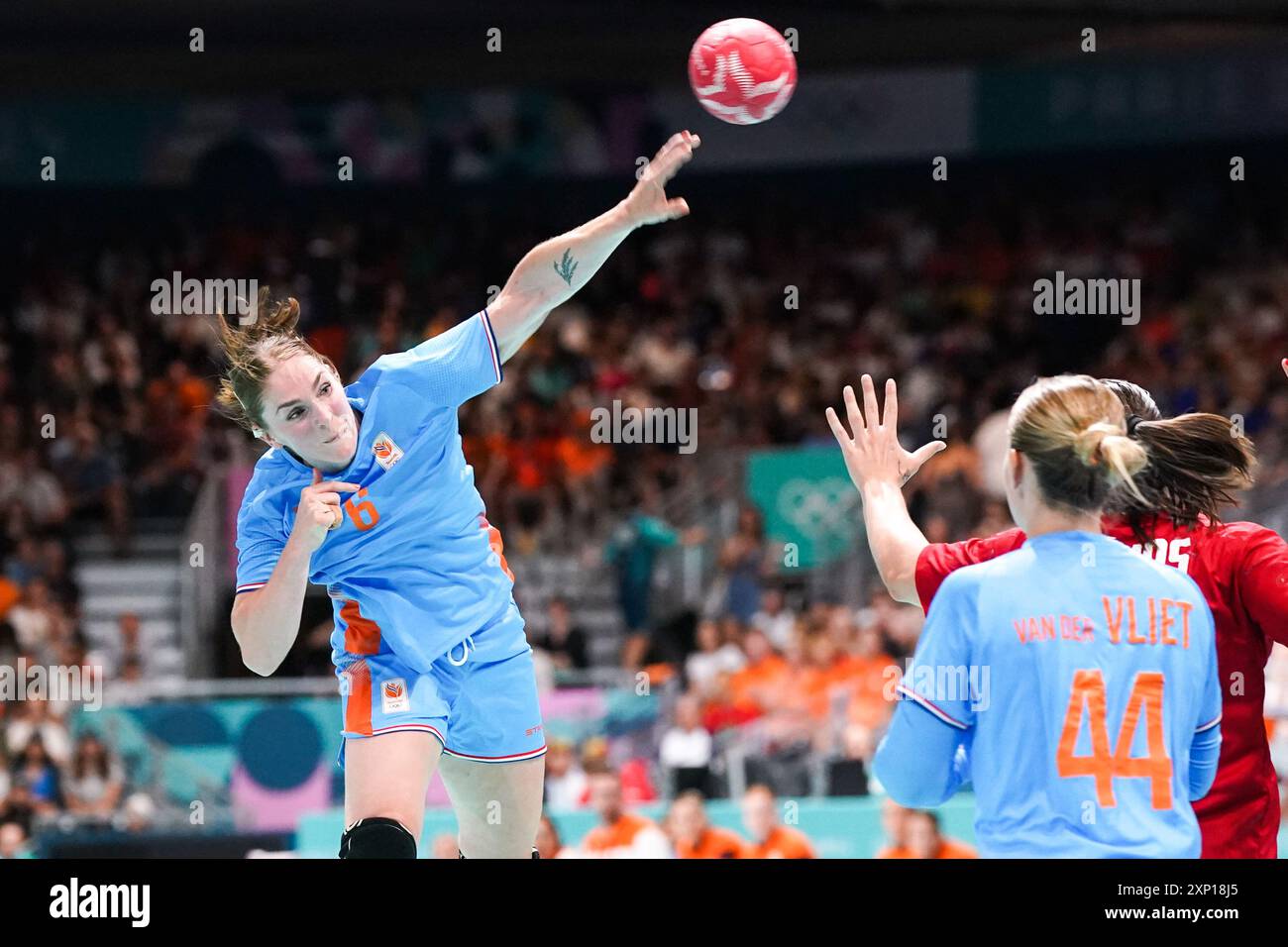 Paris, France. 03rd Aug, 2024. PARIS, FRANCE - AUGUST 3: Laura van der ...