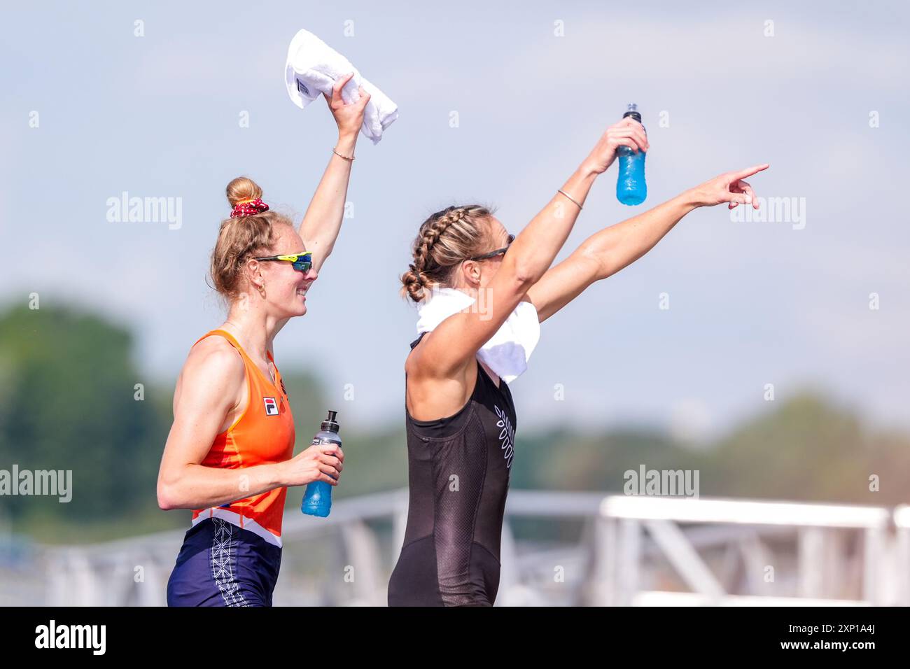 PARIS, FRANCE - AUGUST 3: Emma Twigg of New Zealand winner of the ...