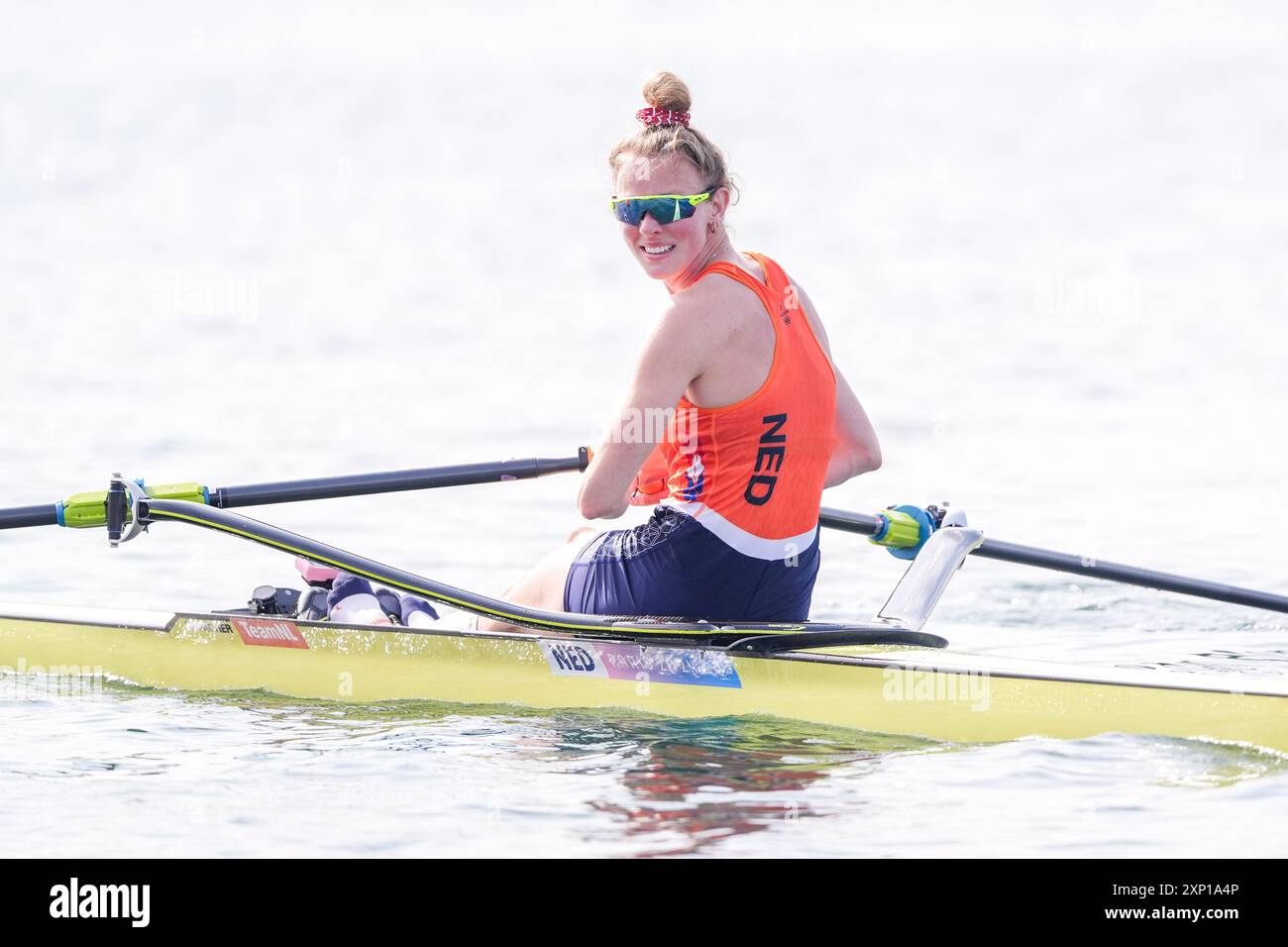 PARIS, FRANCE - AUGUST 3: Karolien Florijn of the Netherlands winner of ...