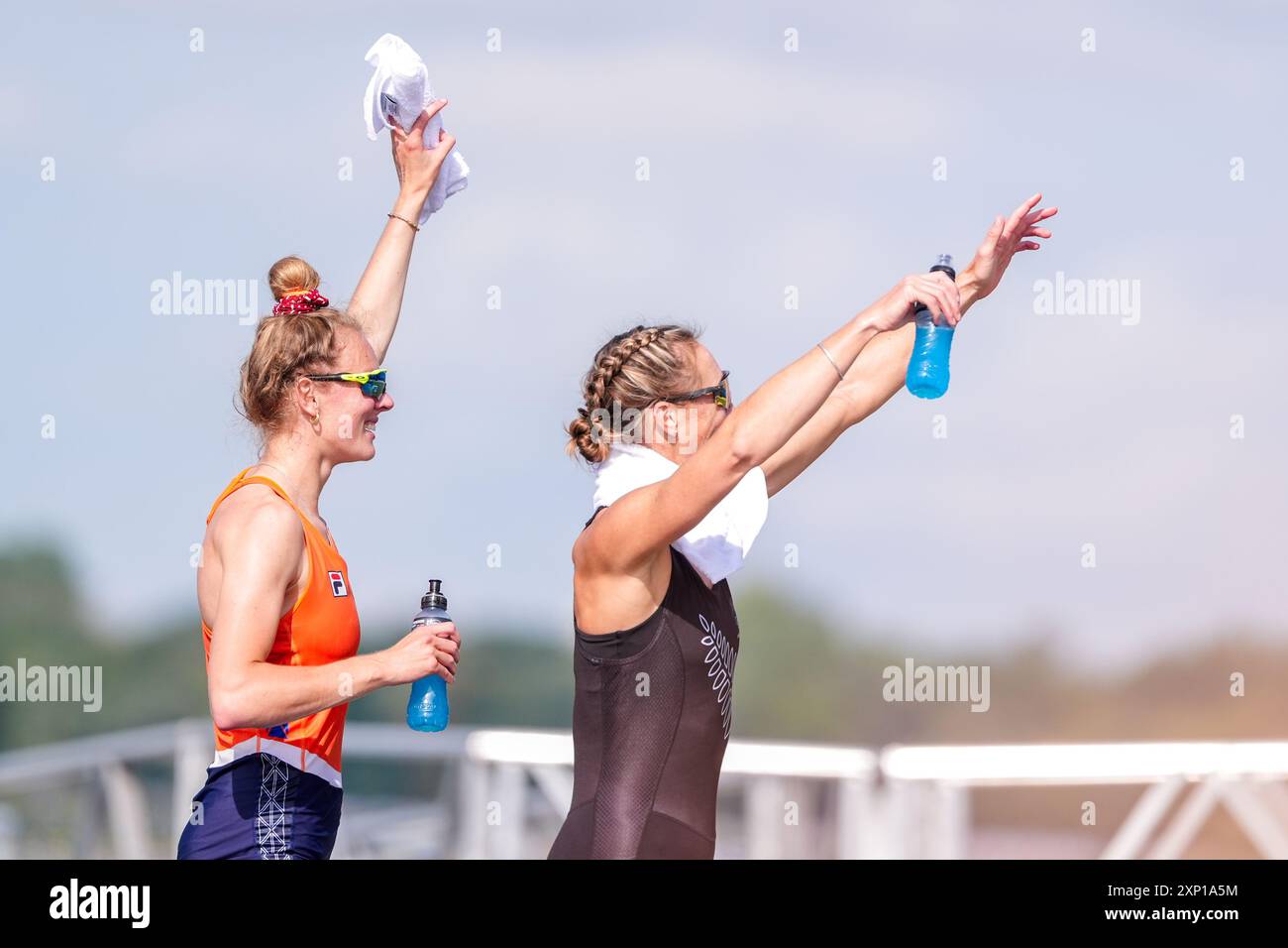 PARIS, FRANCE - AUGUST 3: Emma Twigg of New Zealand winner of the ...